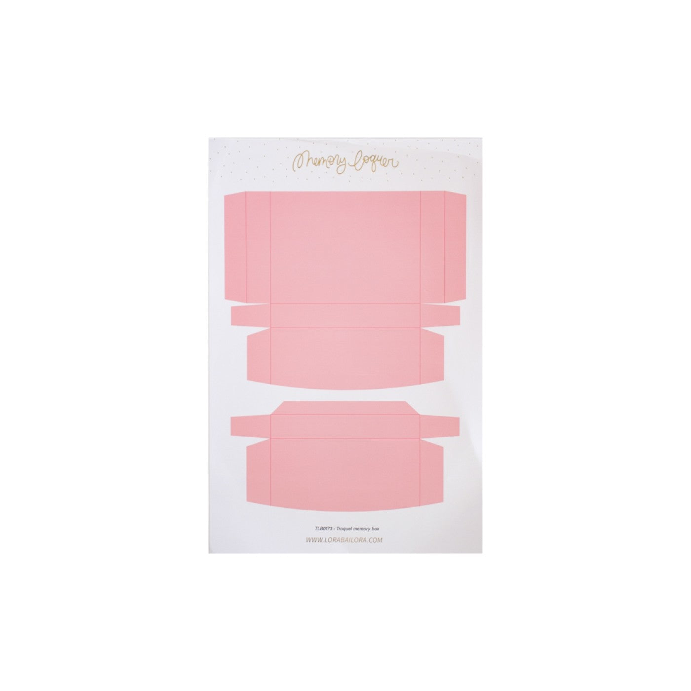 Troquel Memory Box – Pega Papel y Tijera